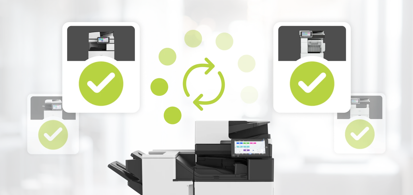Eco-friendly colour laser printer IM C320F | Ricoh United Kingdom