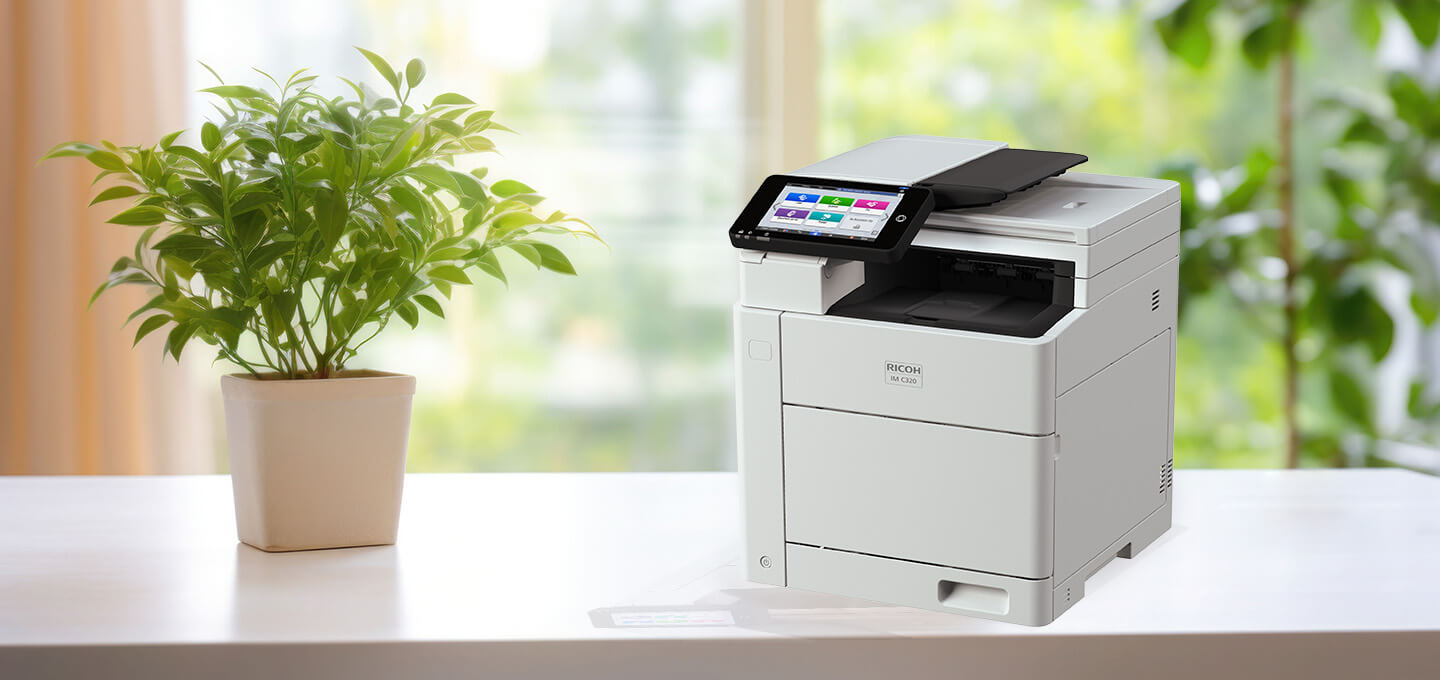 Eco-friendly colour laser printer IM C320F | Ricoh United Kingdom