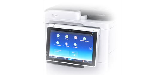 Ricoh Smart Operation Panel | Ricoh United Kingdom