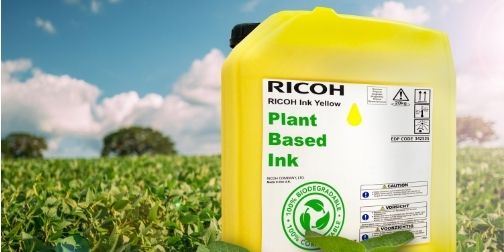 First plant-based ink from Ricoh enhances graphics and packaging print ...